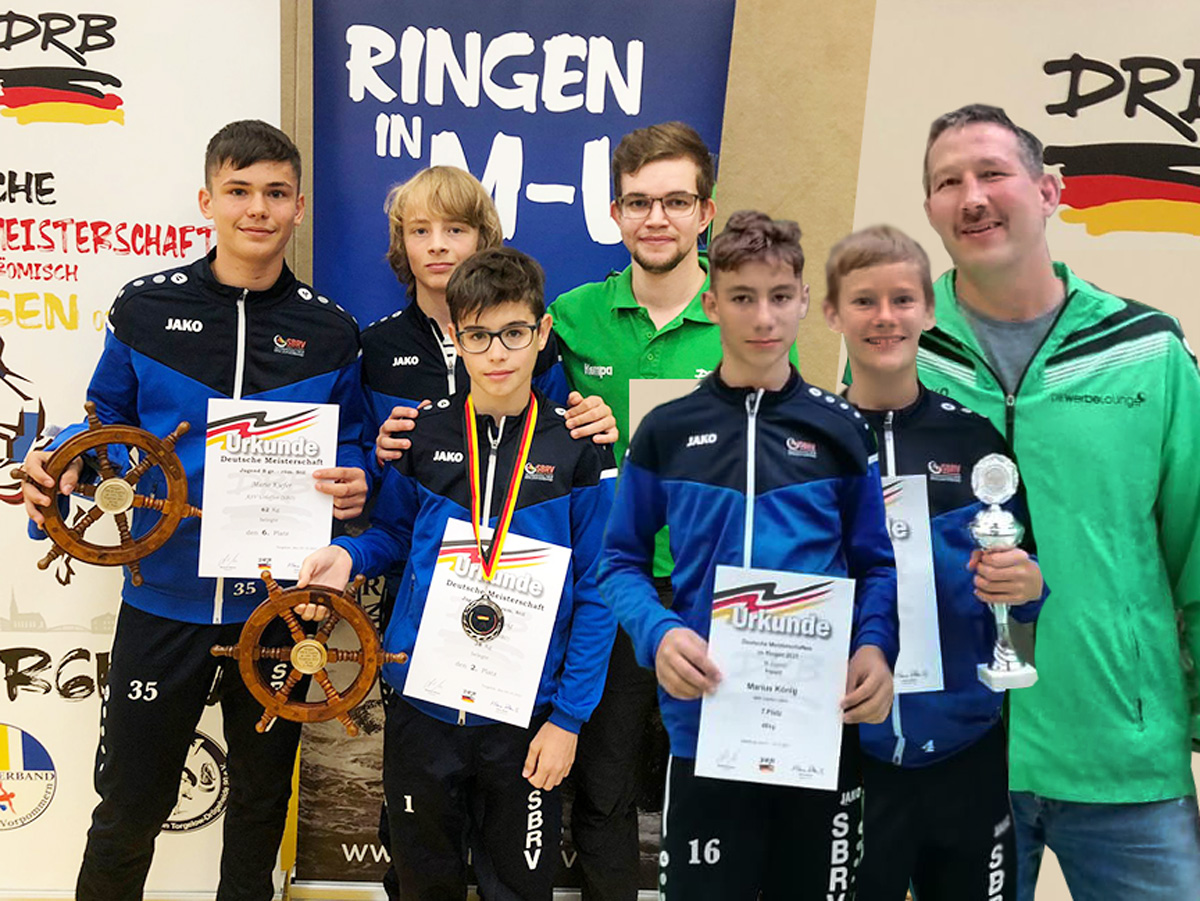 Florian Ludwig vom ASV Urloffen erringt den Deutschen Vizemeistertitel ...