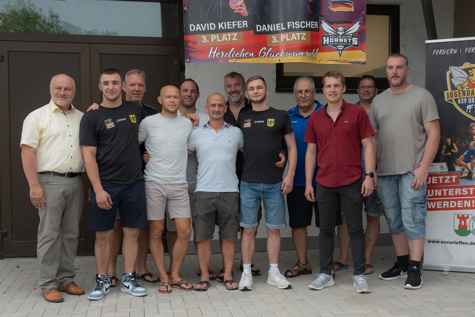 EM-Medaillengewinner David Kiefer und Daniel Fischer bekamen verdiente Ehrung - ASV Urloffen